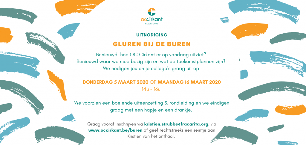 Gluren bij de Buren – OCCirkant kleurt zorg